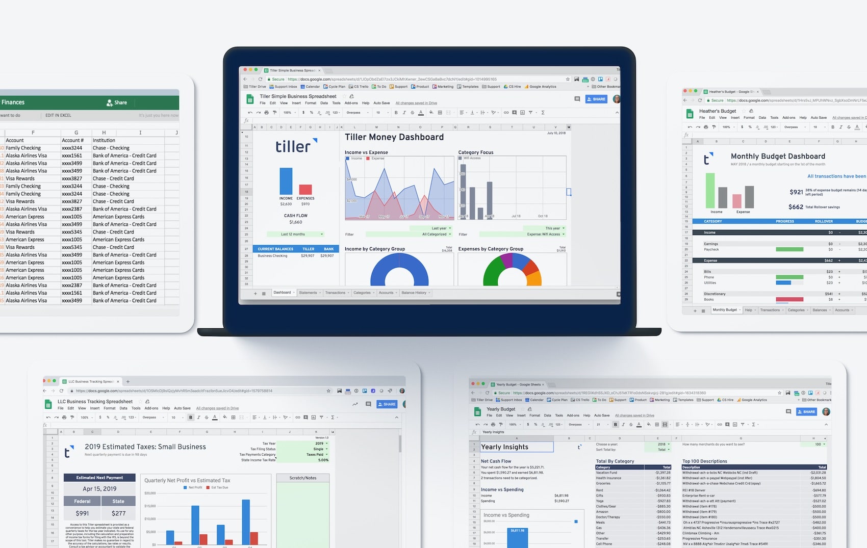 Track All Your Money Goals With Tiller - Tiller