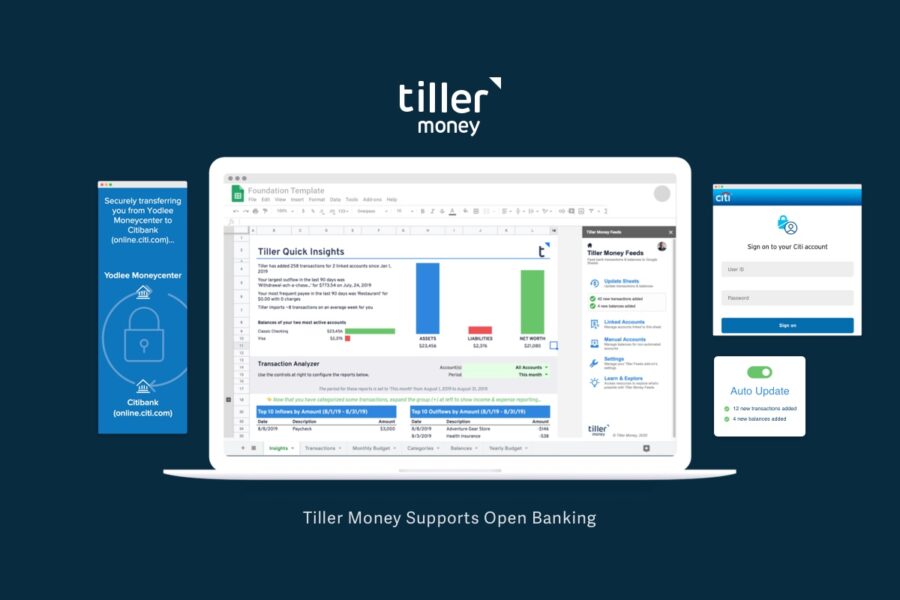 Tiller Money Leads Industry With New Support For Open Banking - Tiller