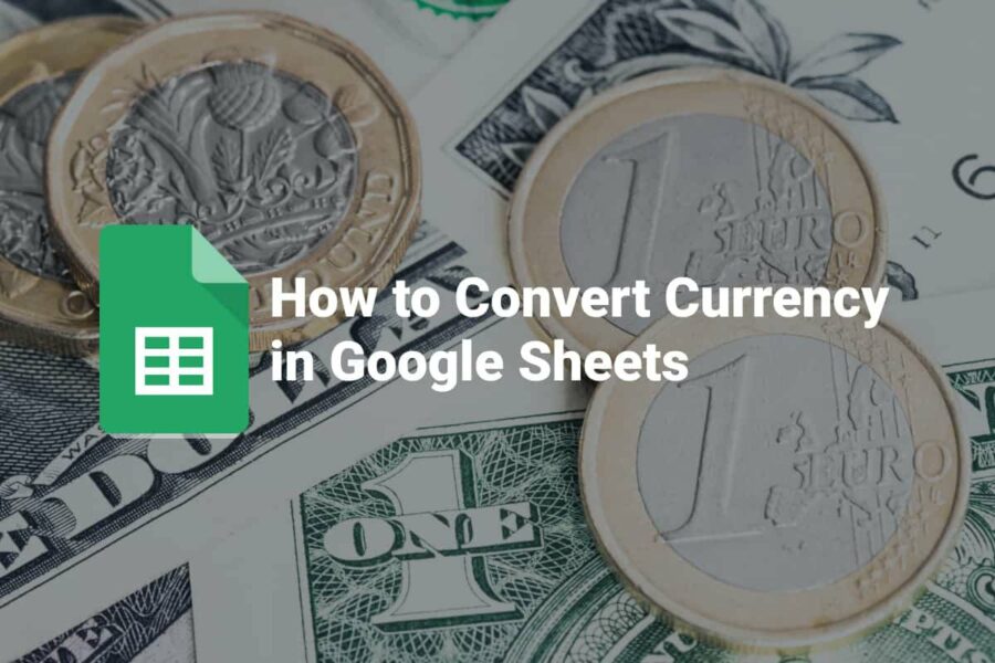 How To Convert Currency In Google Sheets - Tiller