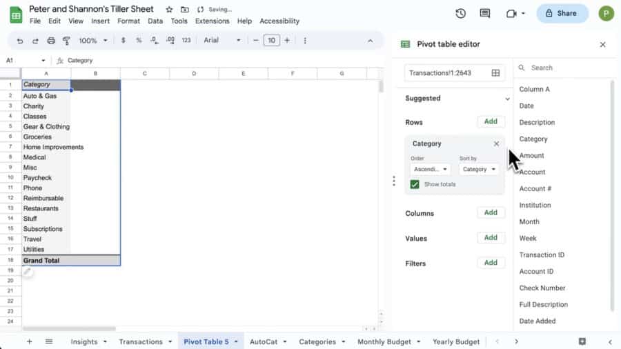 How To Easily Create A Google Sheets Pivot Table