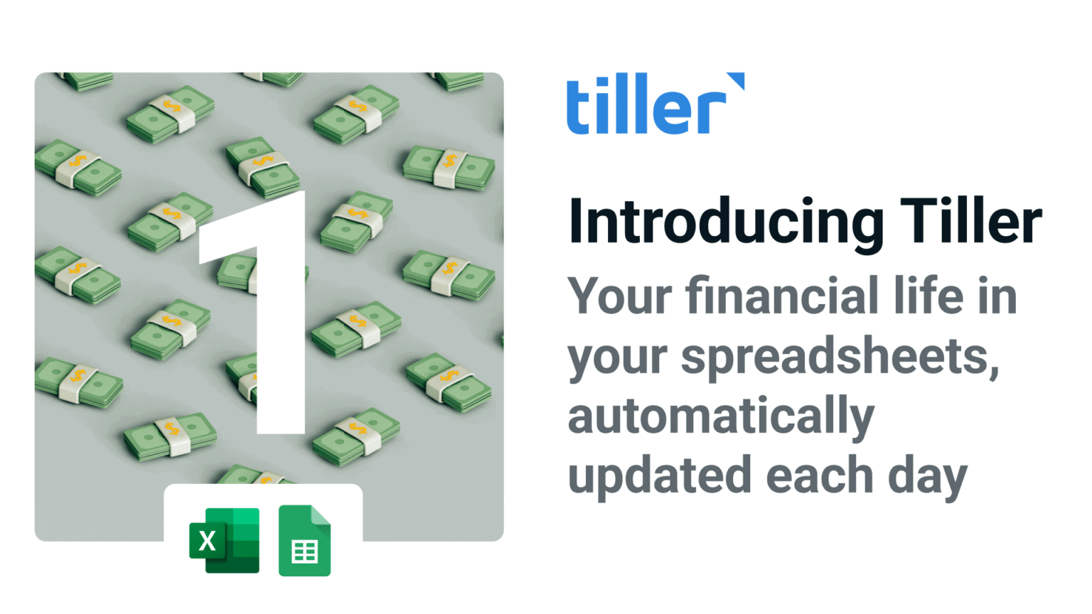 Tiller Video Tour Episode 1: Your Financial Life In Your Spreadsheets ...