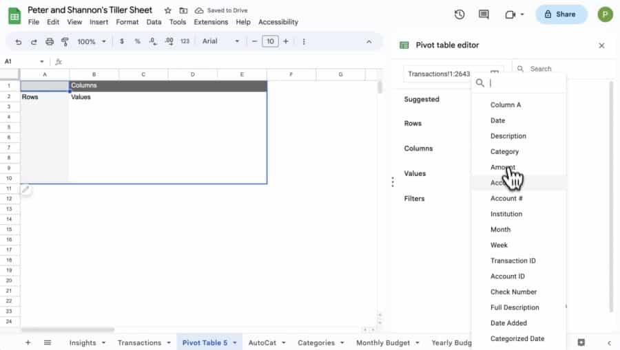 How To Easily Create A Google Sheets Pivot Table