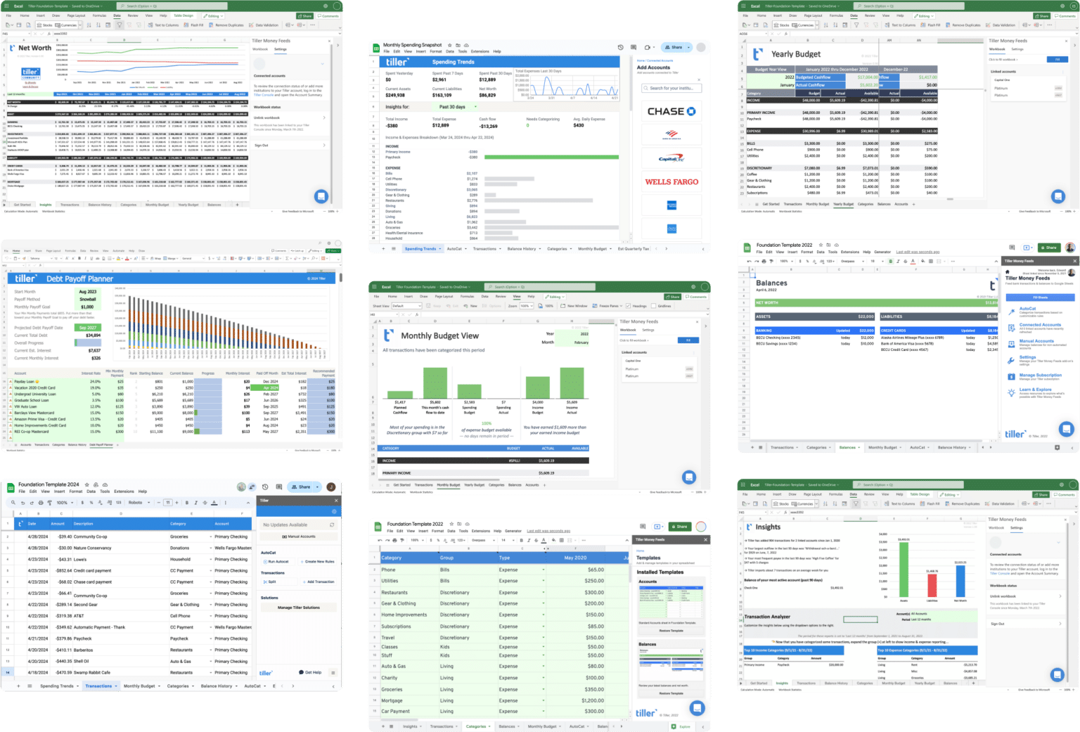 Tiller - Manage Your Money, Your Way